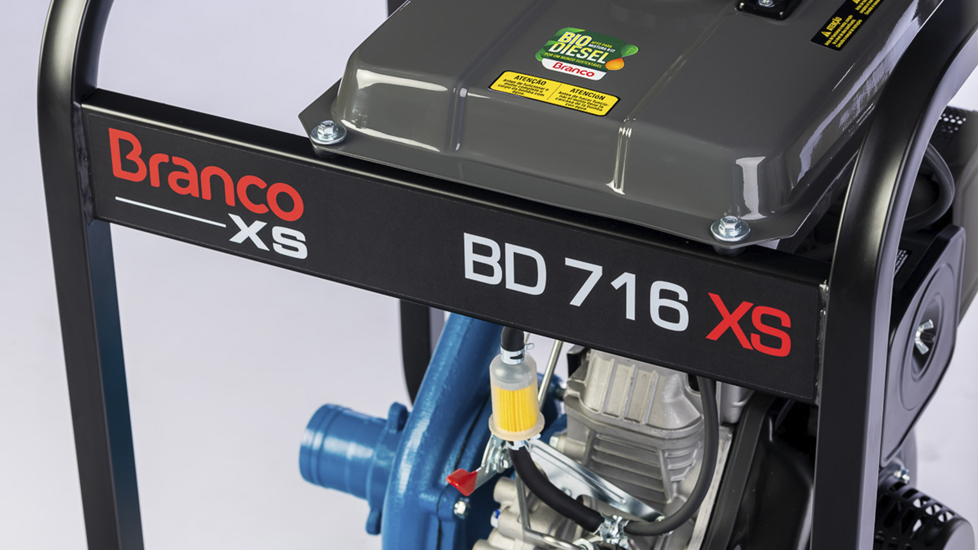 Motobomba Diesel Autoesc. BD-716 (E) XS – BRANCO - CB Agricola